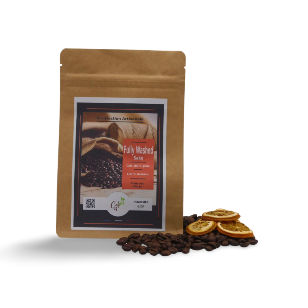 Café du Rwanda “Fully Washed Sake” Saveurs d’amande et de caramel ...